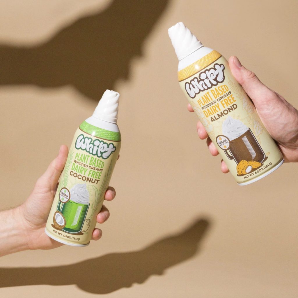 New Vegan Whipped Cream Brand Debuts Oat, Almond, and Coconut Topping