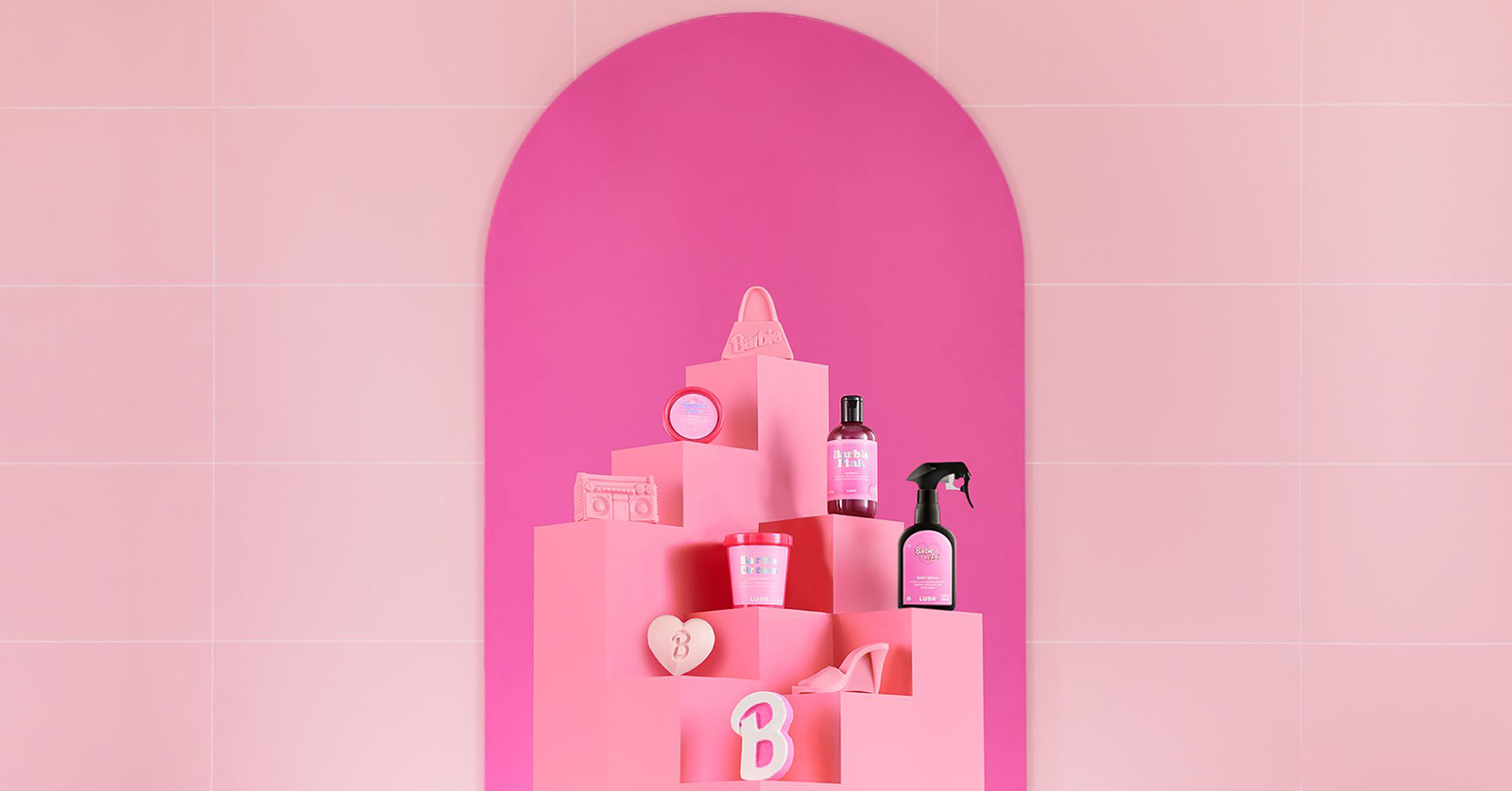 Lush Launches Limited-Edition Barbie Collection, and It’s 100% Vegan