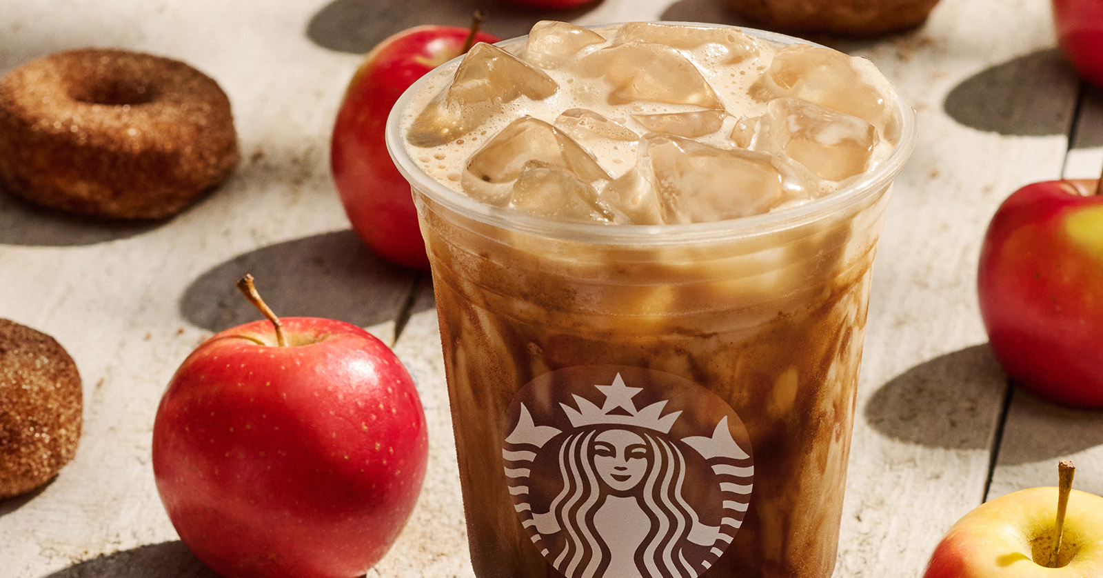 Starbucks Introduces New Iced Apple Crisp Oatmilk Shaken Espresso for Fall