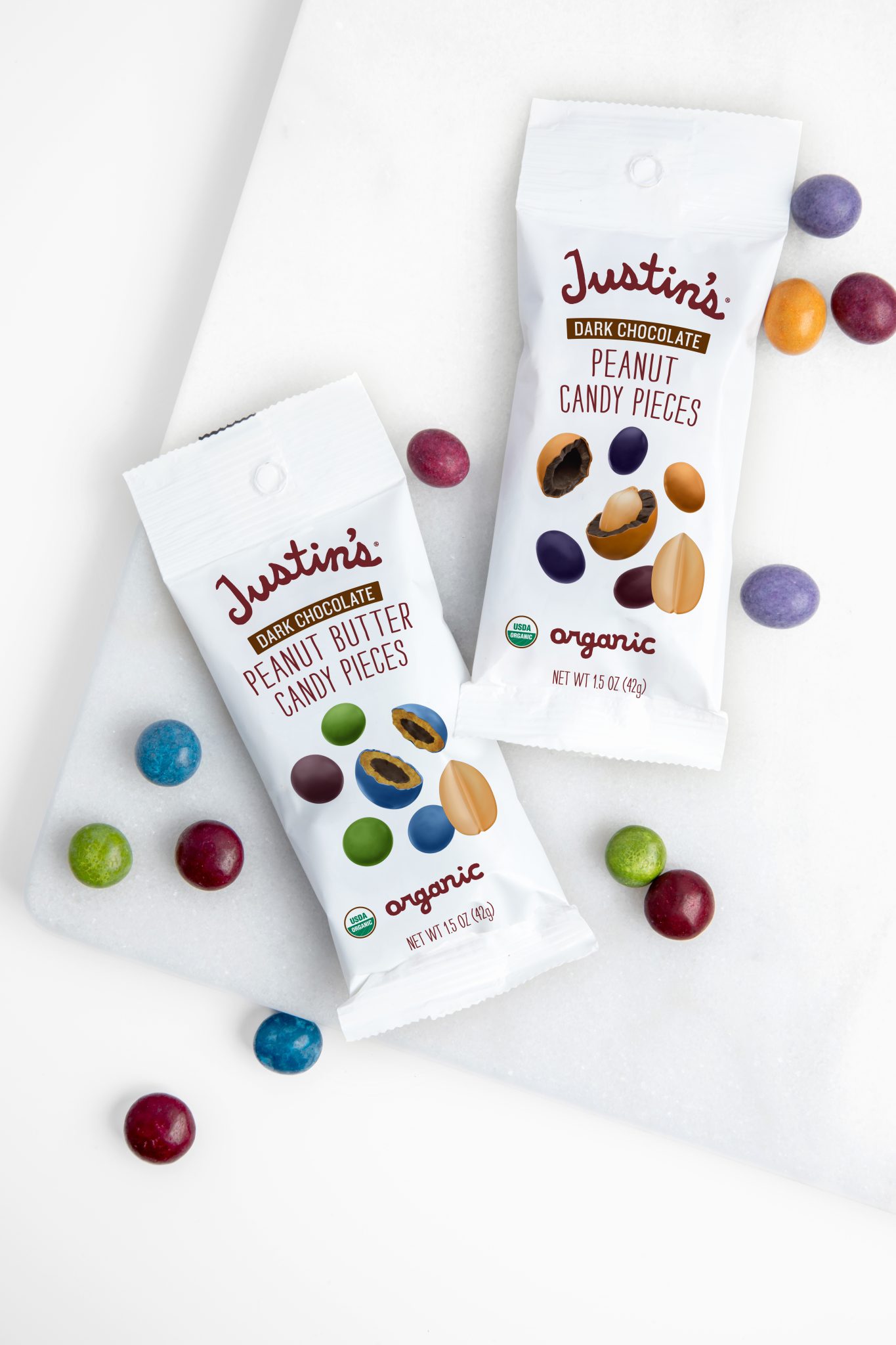 Justin's Launches New Chocolate Candy Pieces That Taste Like M&M's