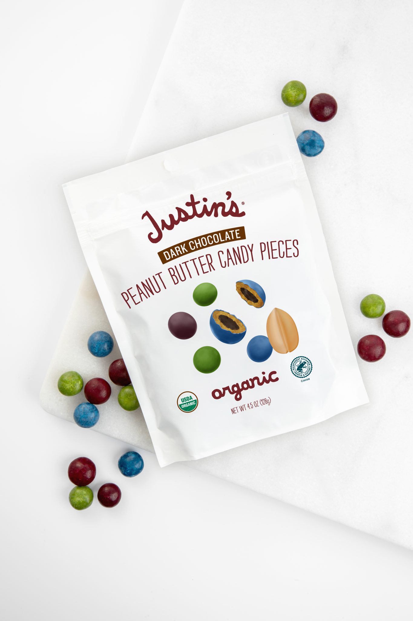 Justin's Launches New Chocolate Candy Pieces That Taste Like M&M's
