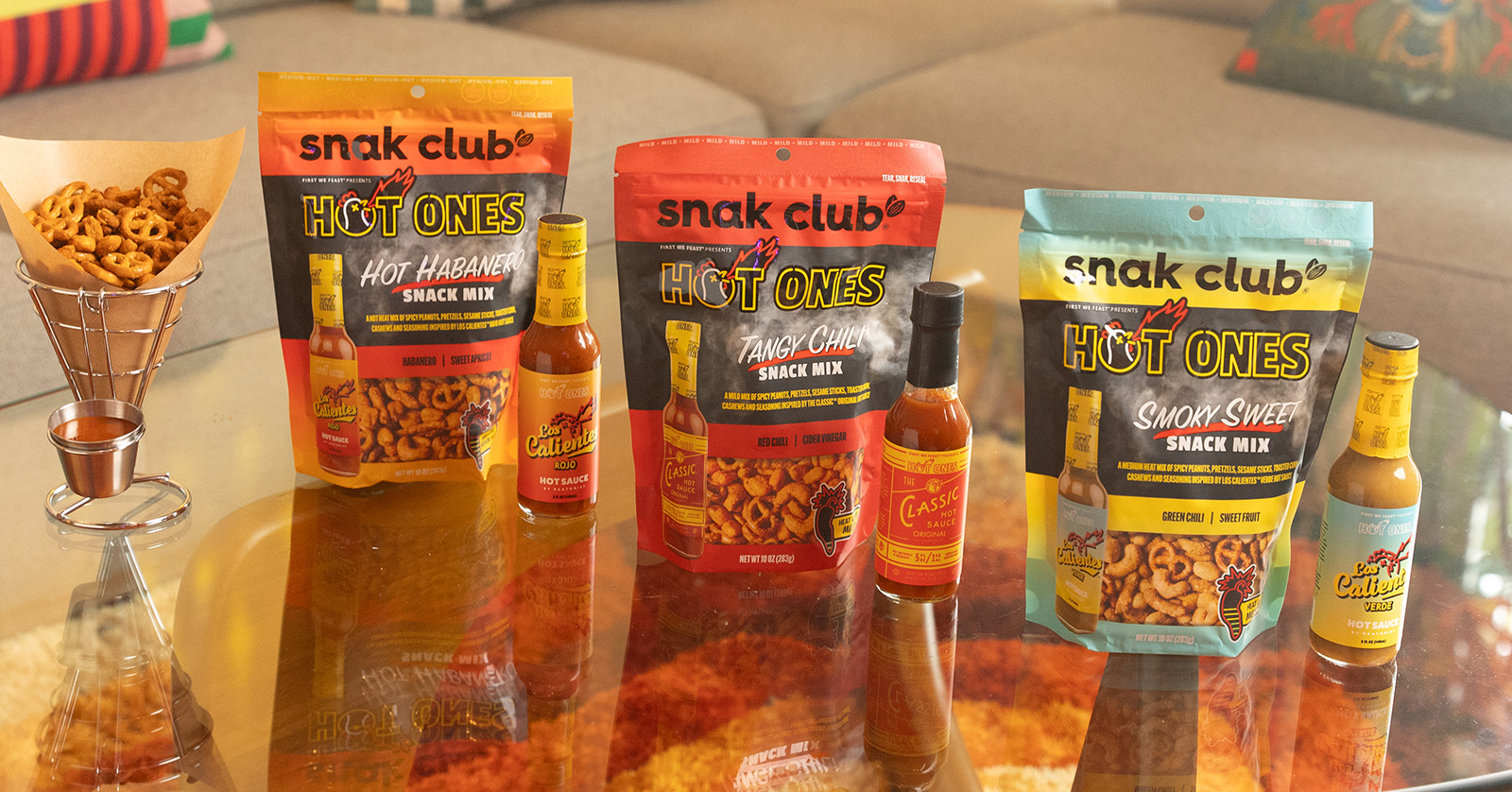 Hot Ones Launches Vegan Snack Mixes