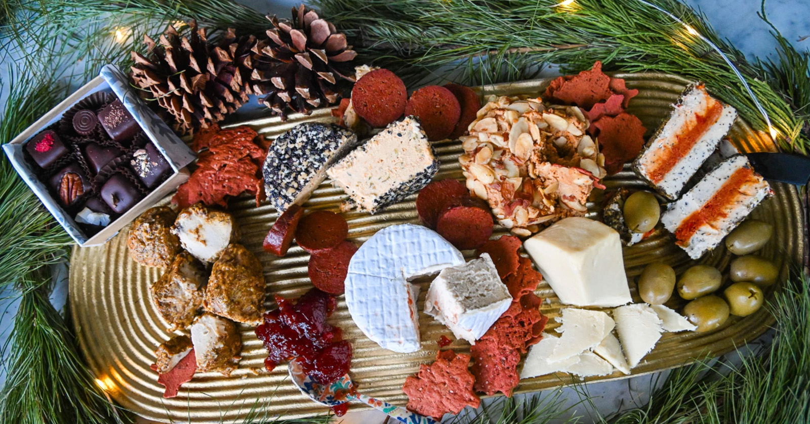 The Best Nationwide Vegan Charcuterie Board Delivery