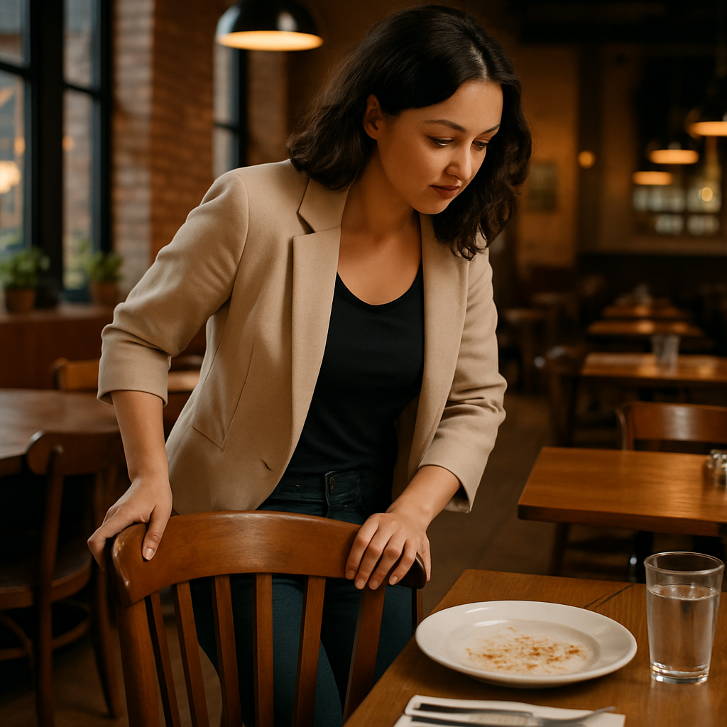 If you automatically push your chair in at restaurants, psychology says ...