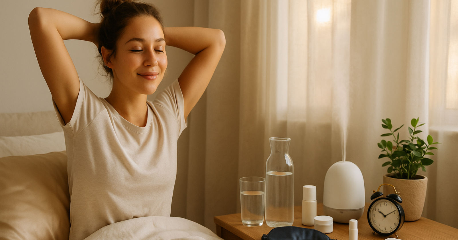 People who wake up looking effortlessly beautiful usually have these 8 things near their bed ...