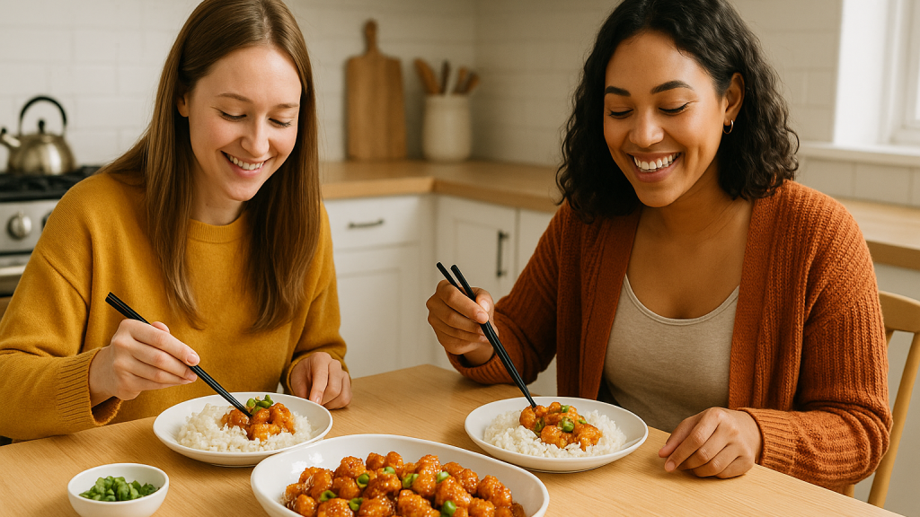 We veganized Panda Express orange chicken—here’s the keeper version