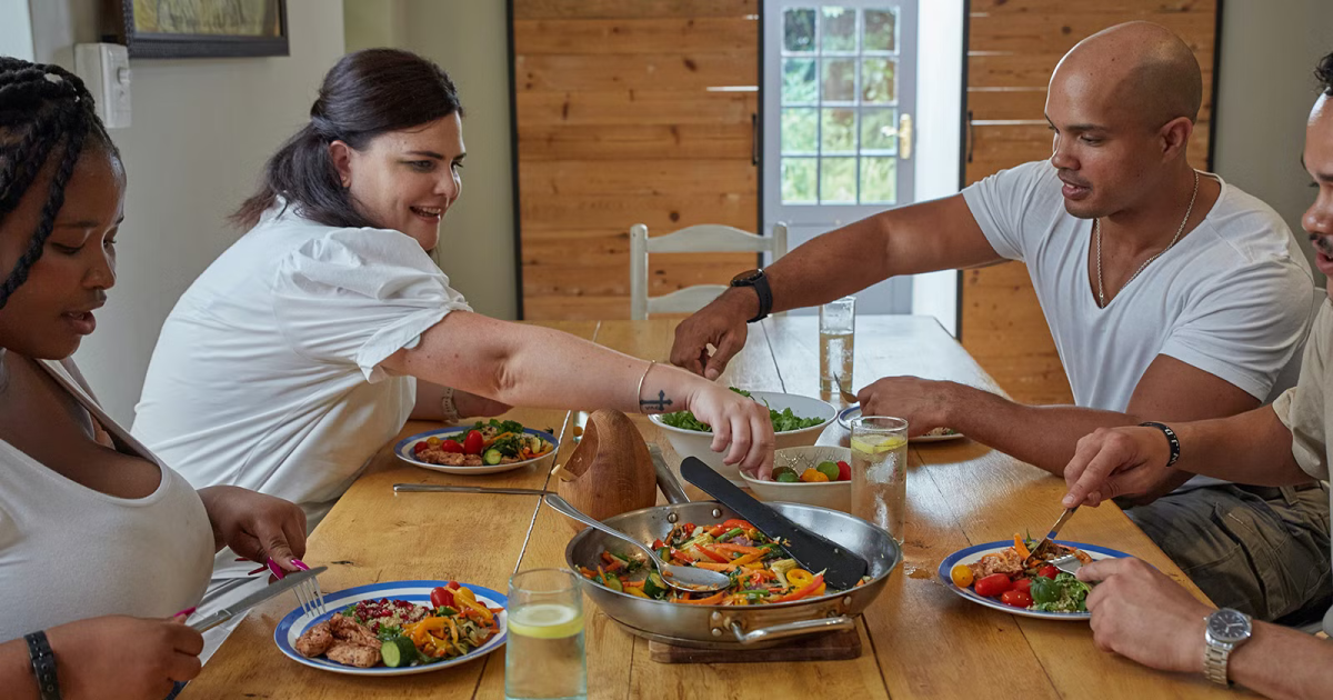 If you eat faster than everyone at the table and don't know why ...