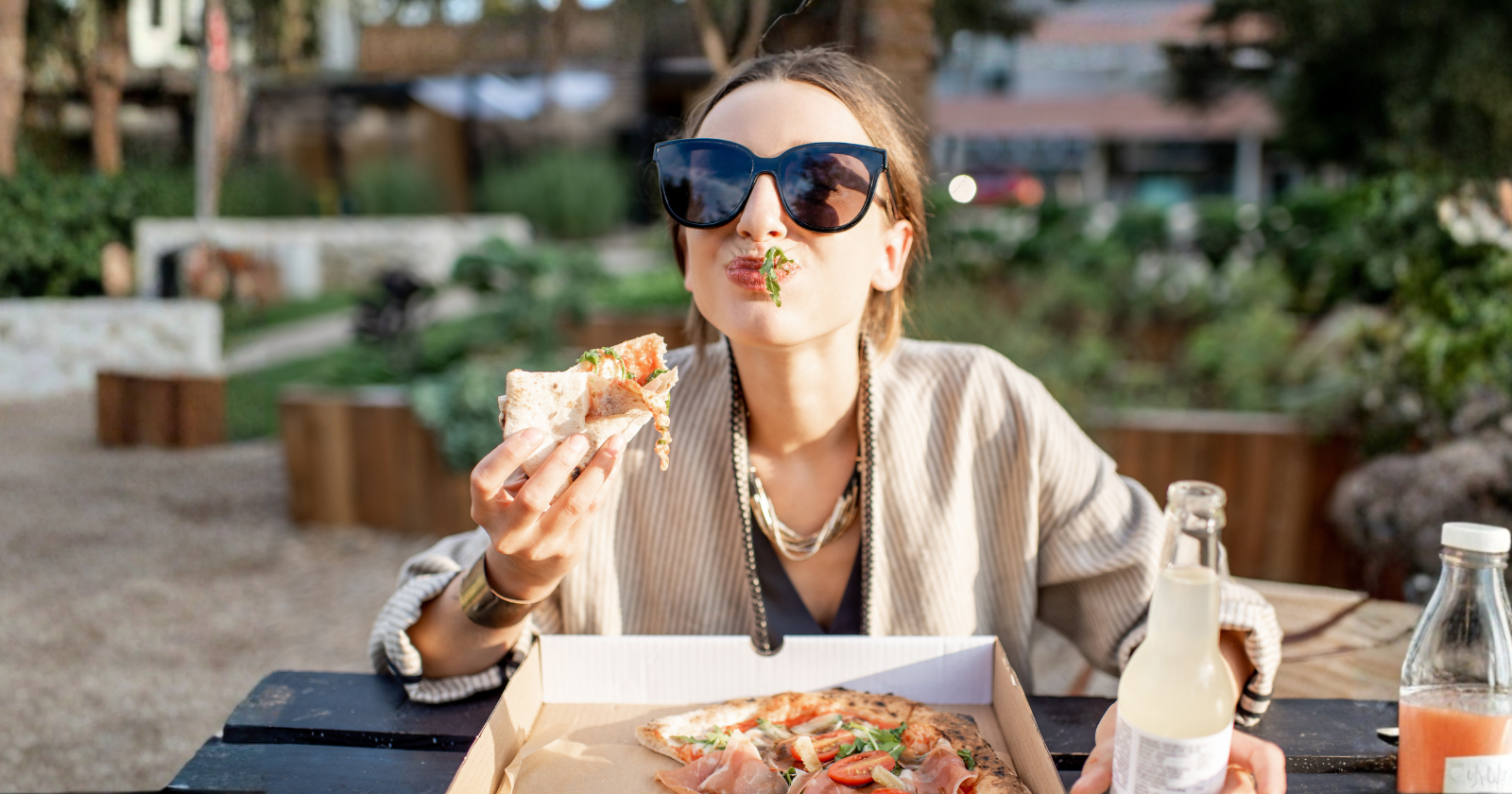 People who always fold their pizza when eating it usually display these ...